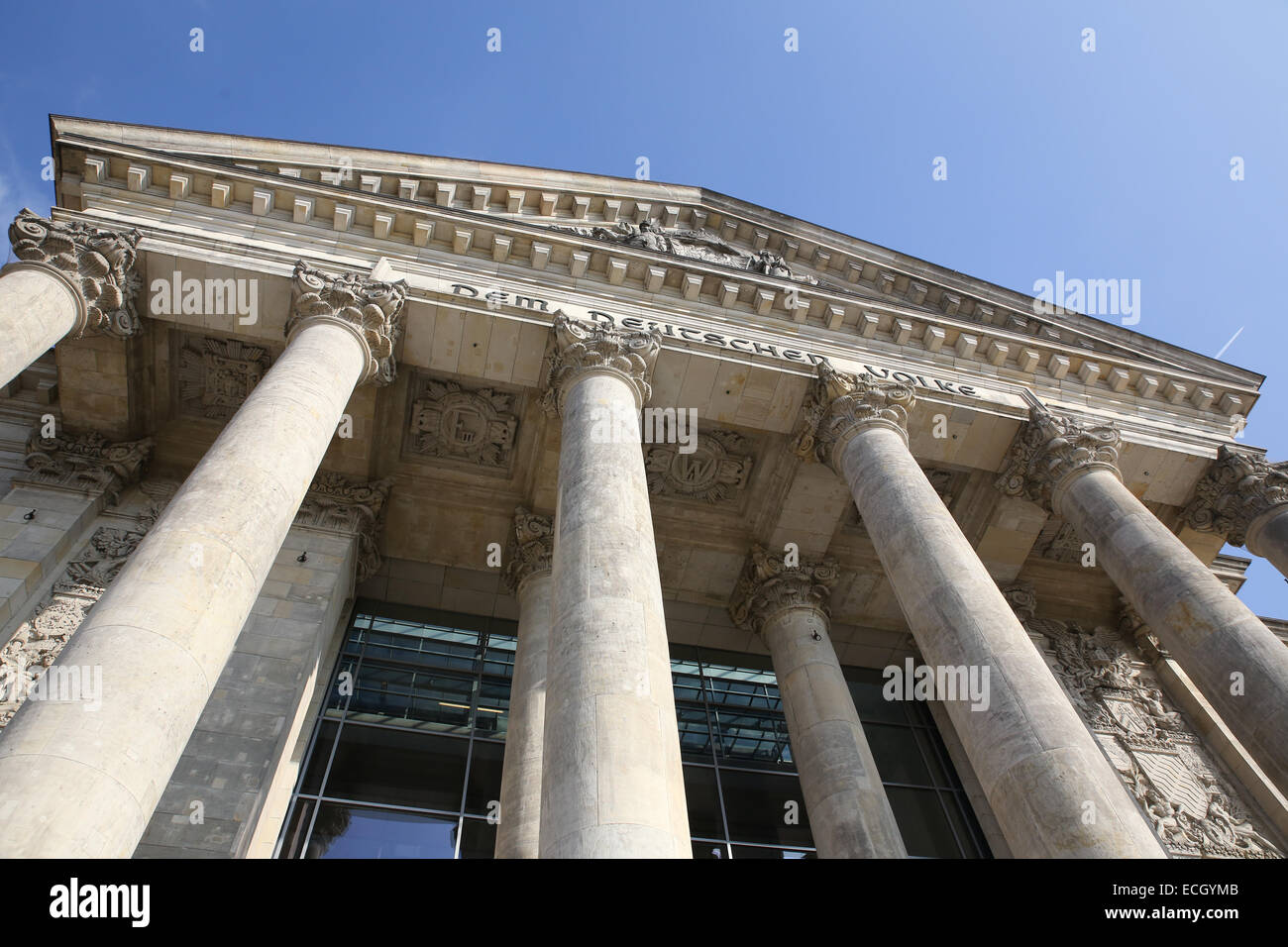 berlin parliament building reichstag germany architecture europe Stock ...