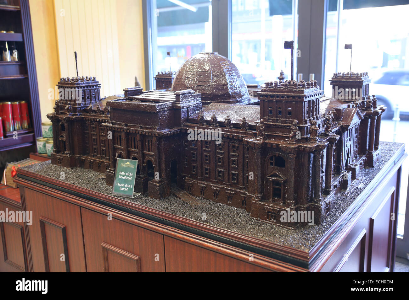 berlin reichstag building chocolate model inside fassbender rausch ...