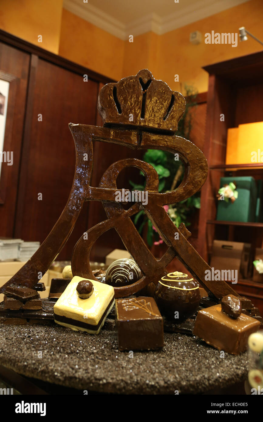 fassbender rausch sign chocolate mold Stock Photo - Alamy