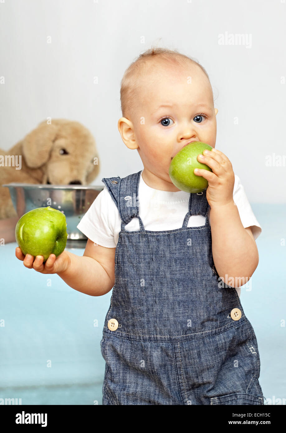 One year old apple hi-res stock photography and images - Alamy