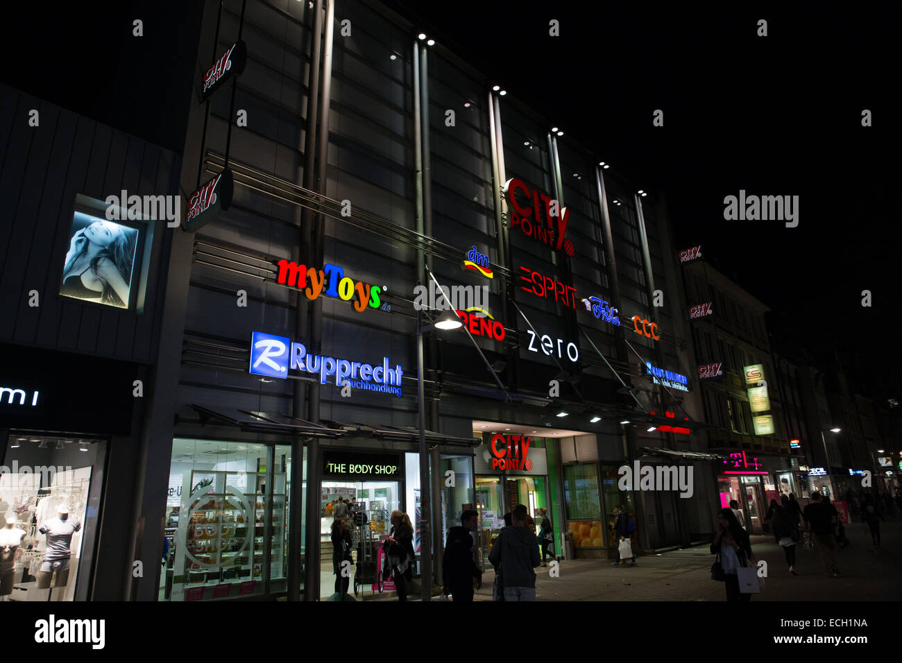 city point shopping mall Nuremberg Germany Stock Photo - Alamy