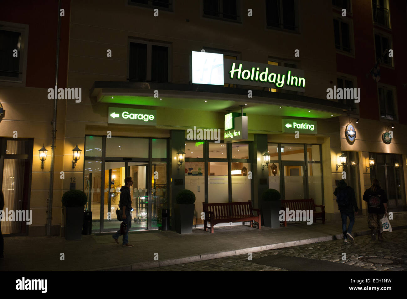 holiday inn germany Stock Photo - Alamy