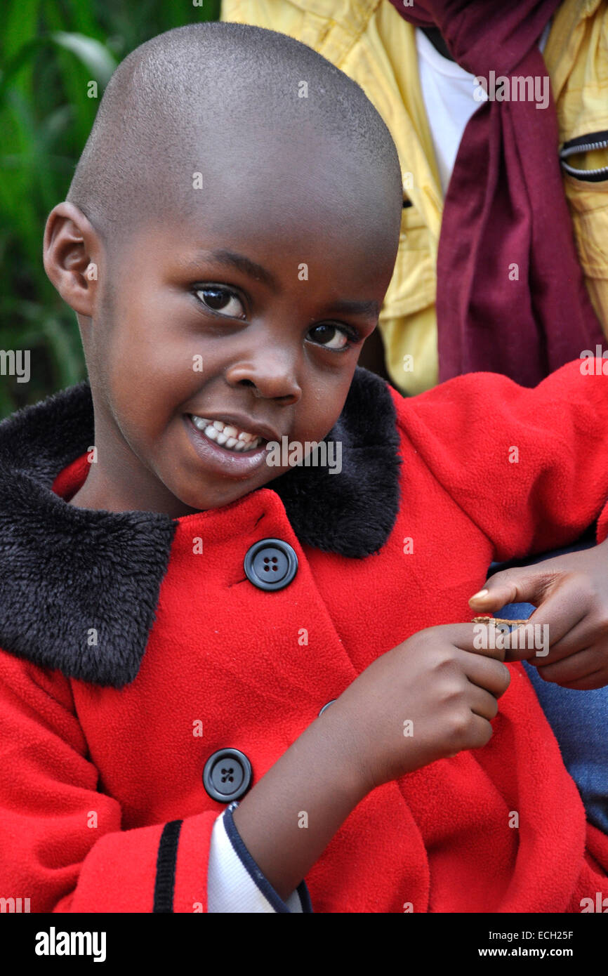 Kenya, Nairobi, Kamiti village, boy Stock Photo - Alamy