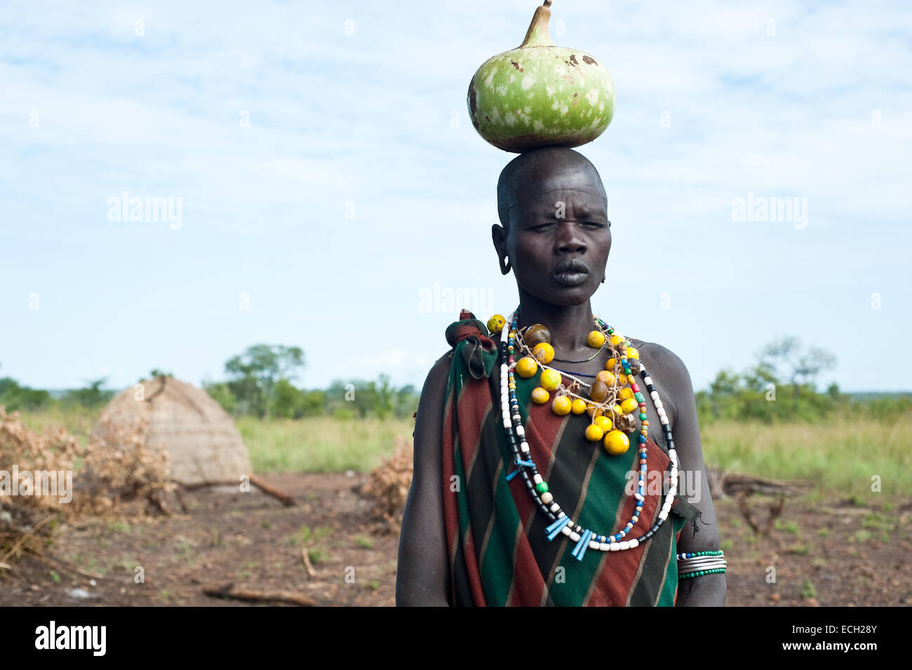 Woman belonging to the Mursi tribe ( Ethiopia Stock Photo - Alamy