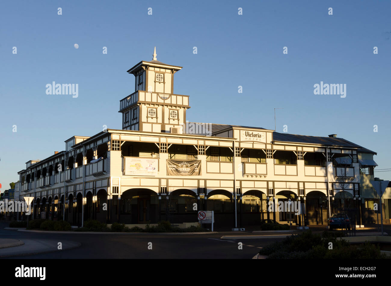Victoria Motel, Hotel, Goondiwindi, Queensland, Australia Stock Photo ...