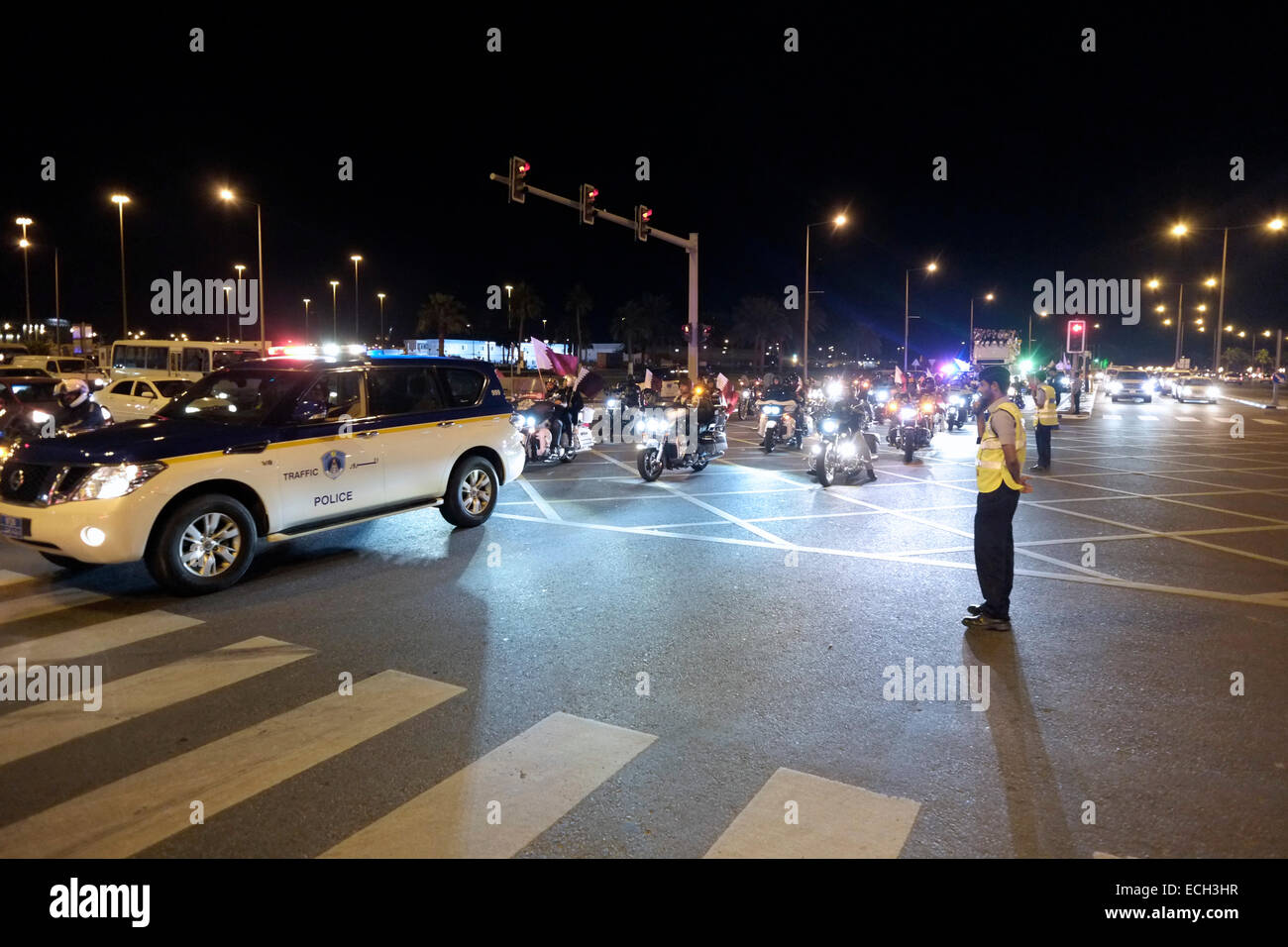 Qatar motorway hi-res stock photography and images - Alamy