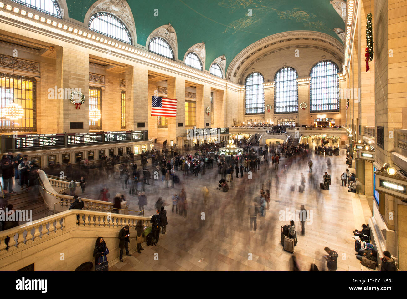 Grand Central Terminal, Grand Central Station, 42nd Street and Park Avenue, Manhattan, New York ...