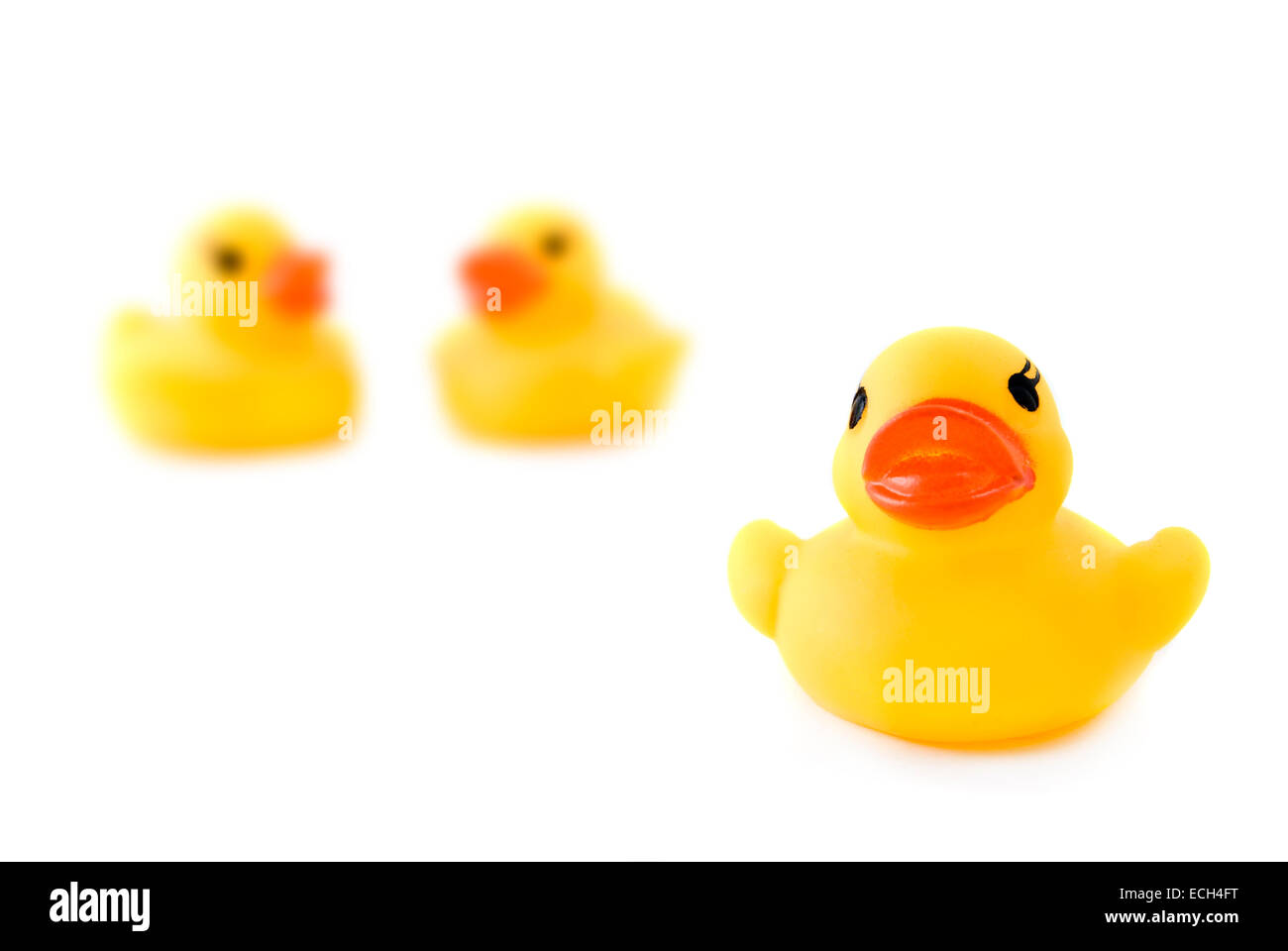 Plastic yellow ducks Cut Out Stock Images & Pictures - Alamy