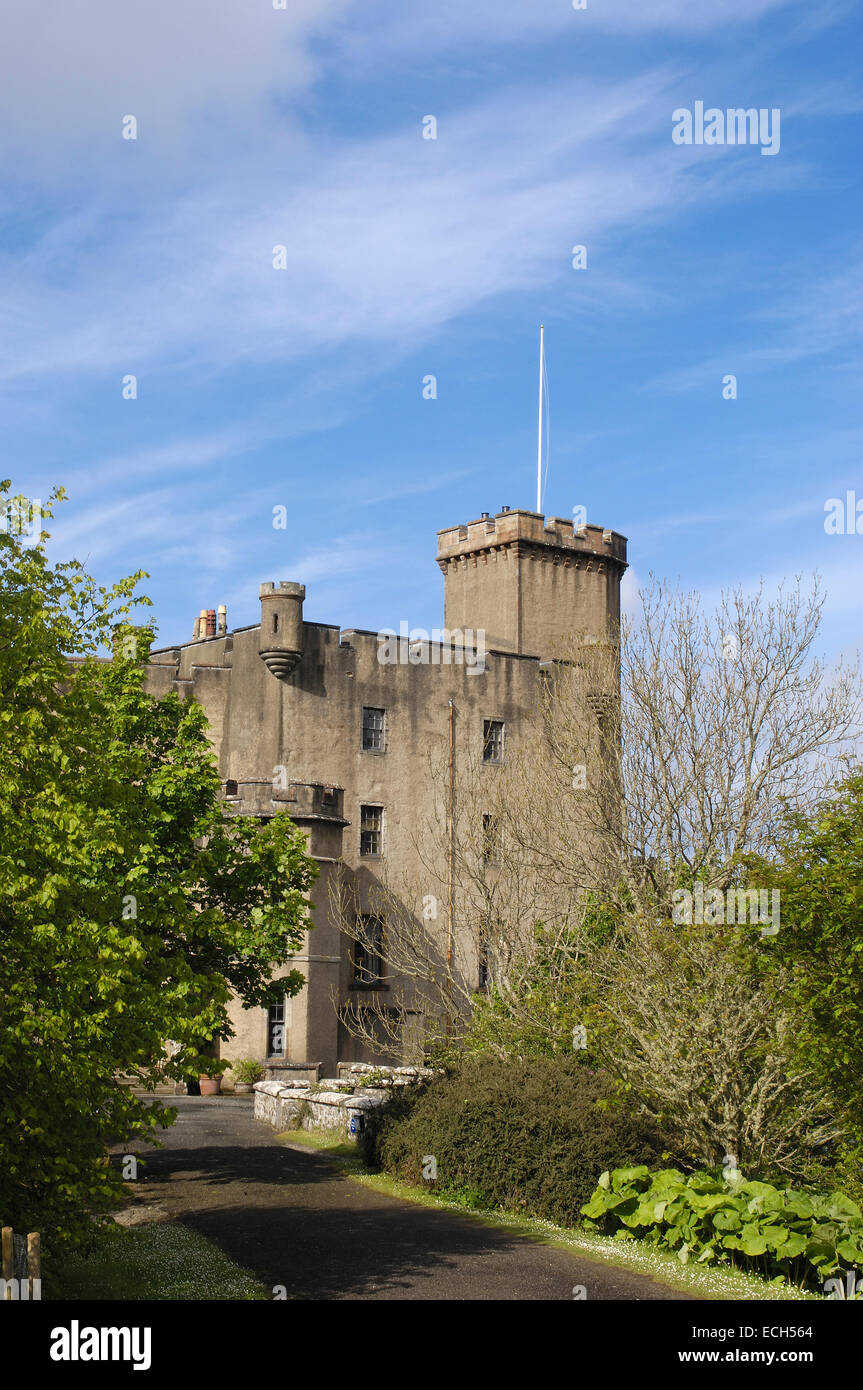 Dunvegan Castle, Isle of Skye, Scotland, United Kingdom, Europe Stock ...