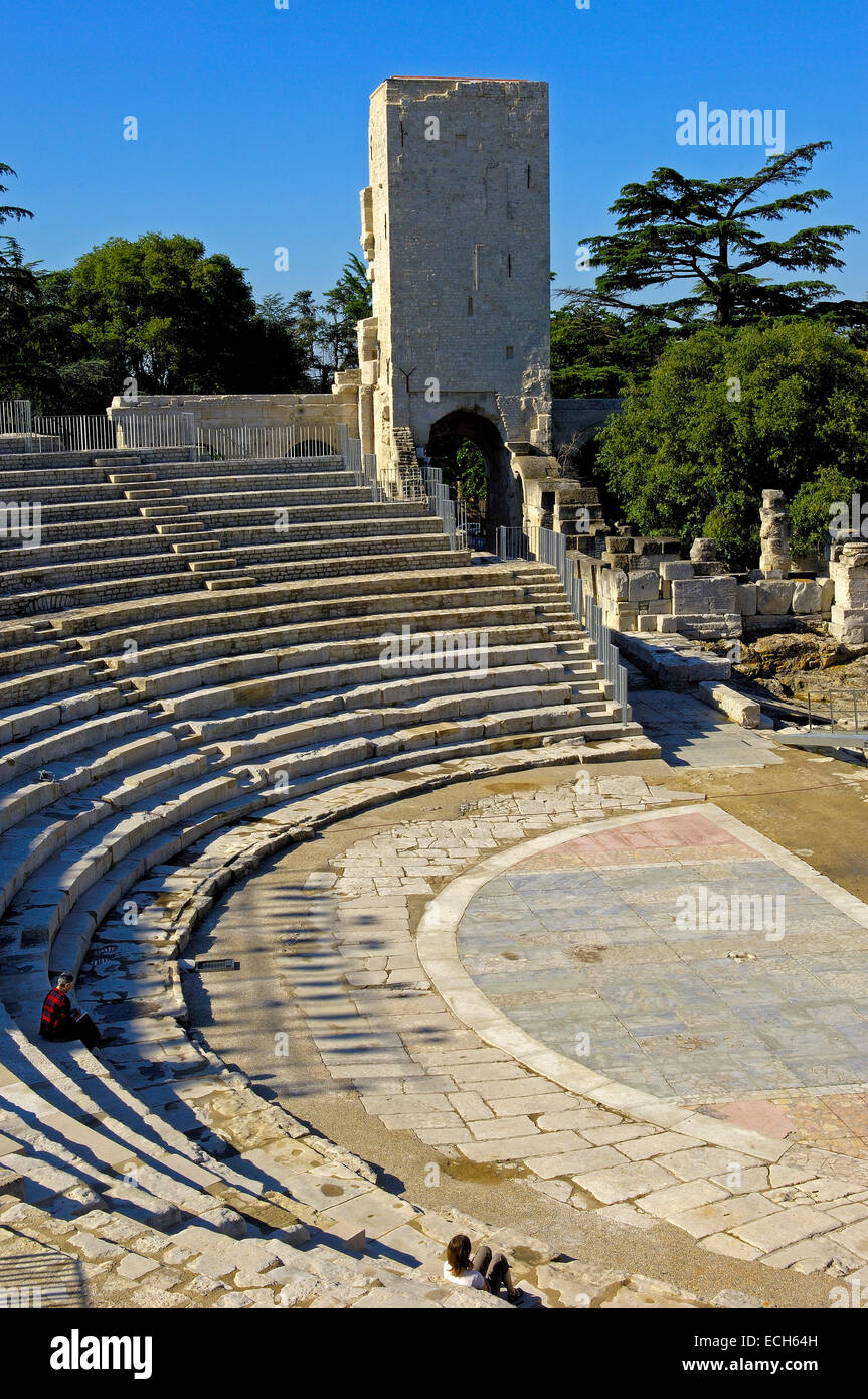 Roman amphitheatres france hi-res stock photography and images - Alamy