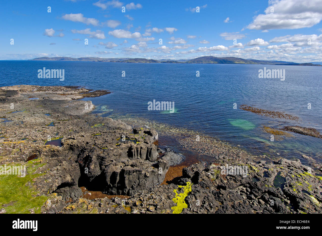 Isle of Staffa Nature Reserve, Inner Hebrides, Argyll and Bute, Mull ...