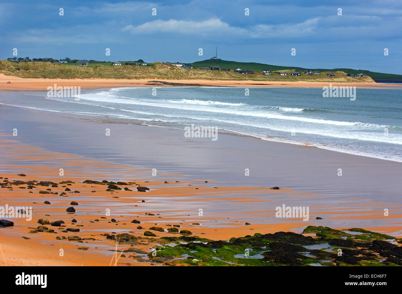 Embleton Bay, Northumberland, England, United Kingdom, Europe Stock ...