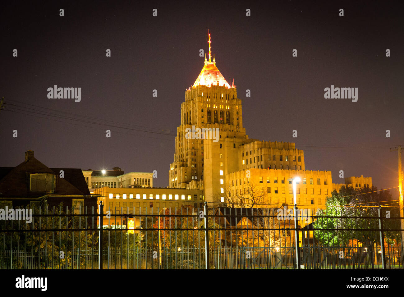 The fisher building, detroit hi-res stock photography and images - Alamy