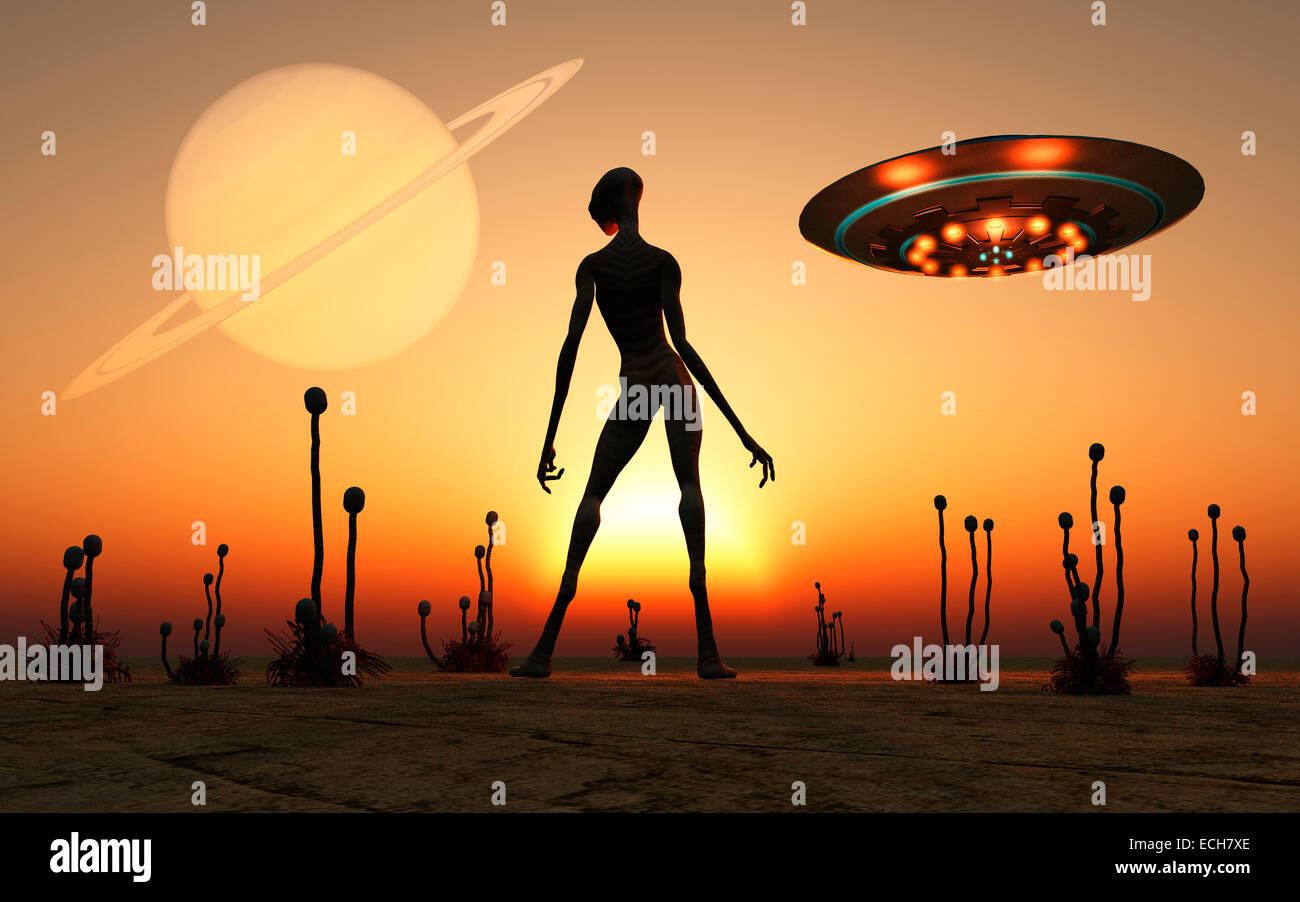 Garden alien hi-res stock photography and images - Alamy