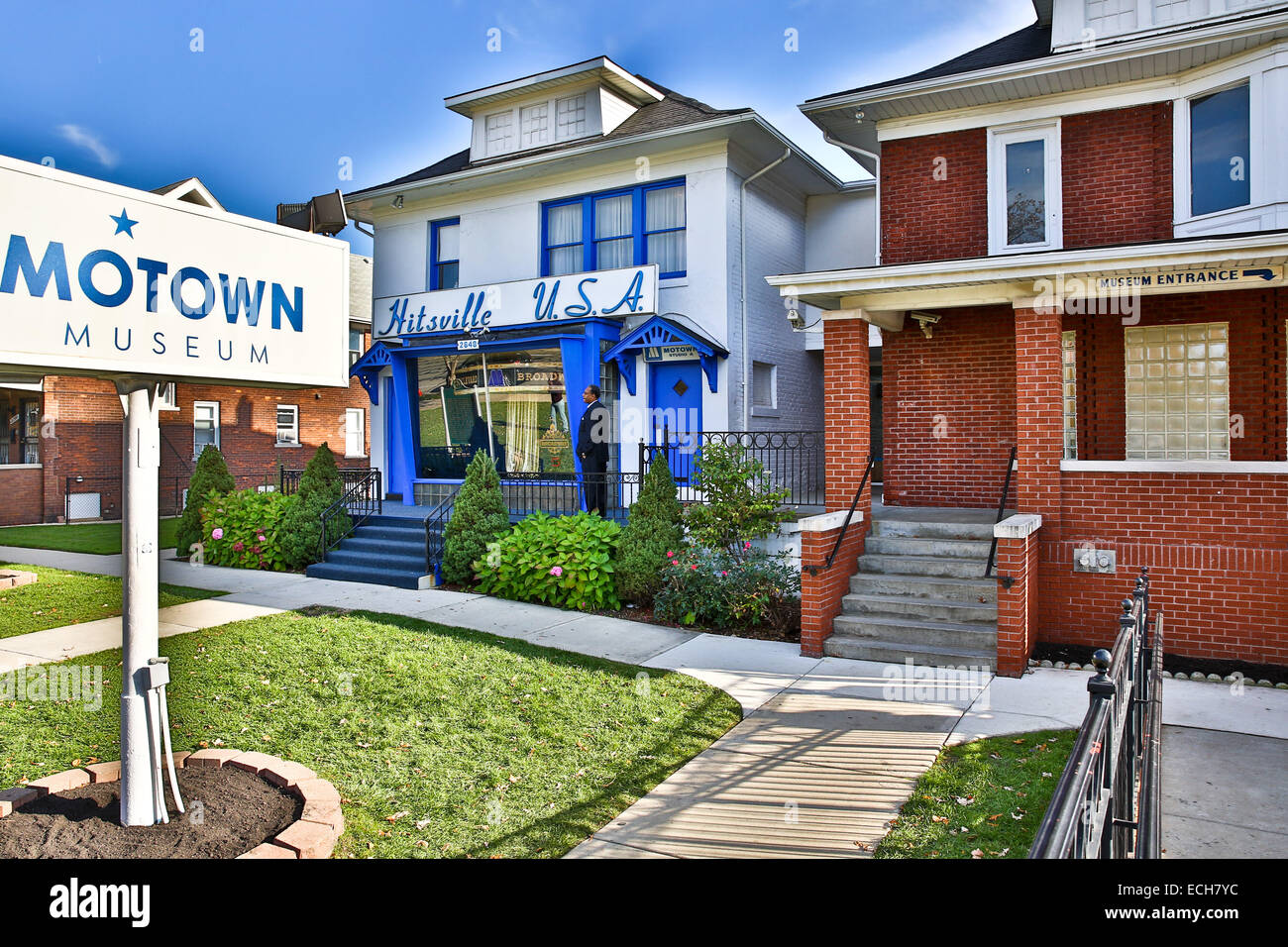 Motown Museum, Detroit, Michigan, USA. Oct. 23, 2014 Stock Photo - Alamy