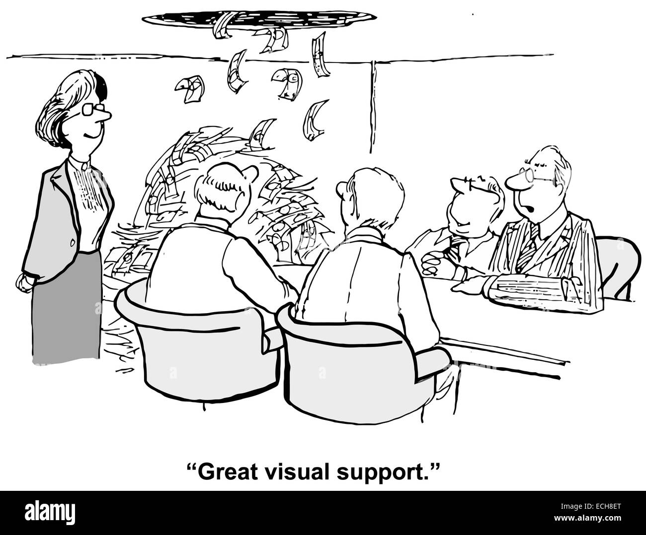 "Great visual support Stock Vector Image & Art - Alamy