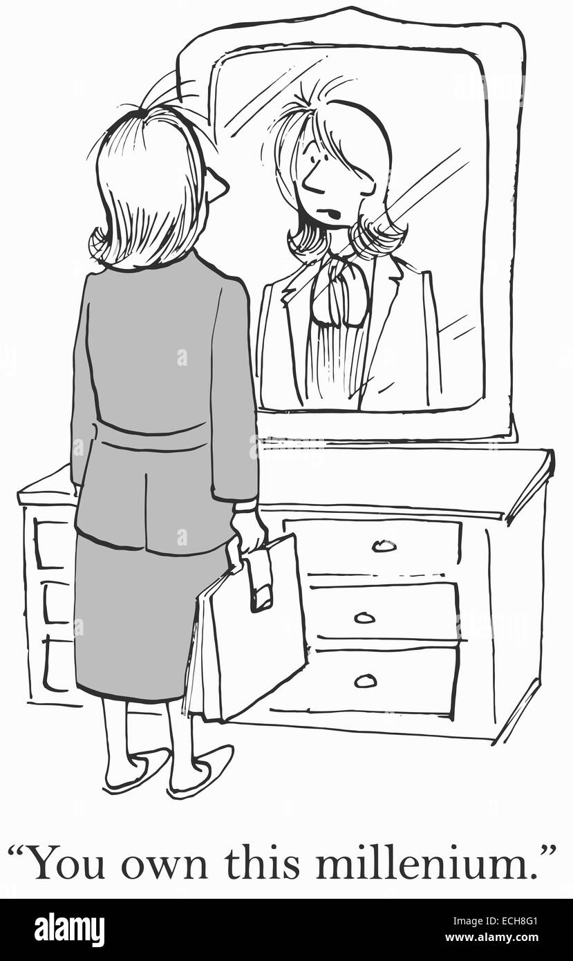 Confident businesswoman Black and White Stock Photos & Images - Alamy