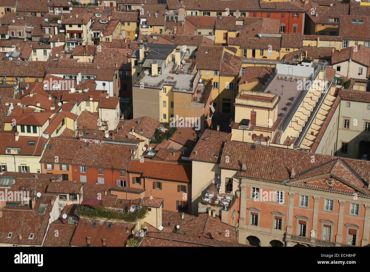 ROOFTOPS BOLOGNA ITALY Stock Photo - Alamy
