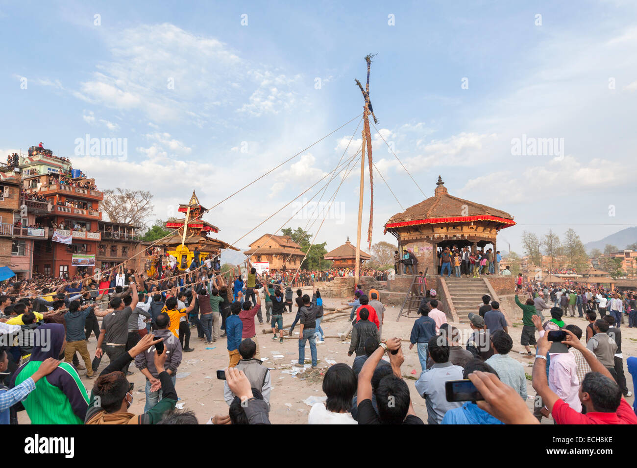 Bisket jatra hi-res stock photography and images - Alamy