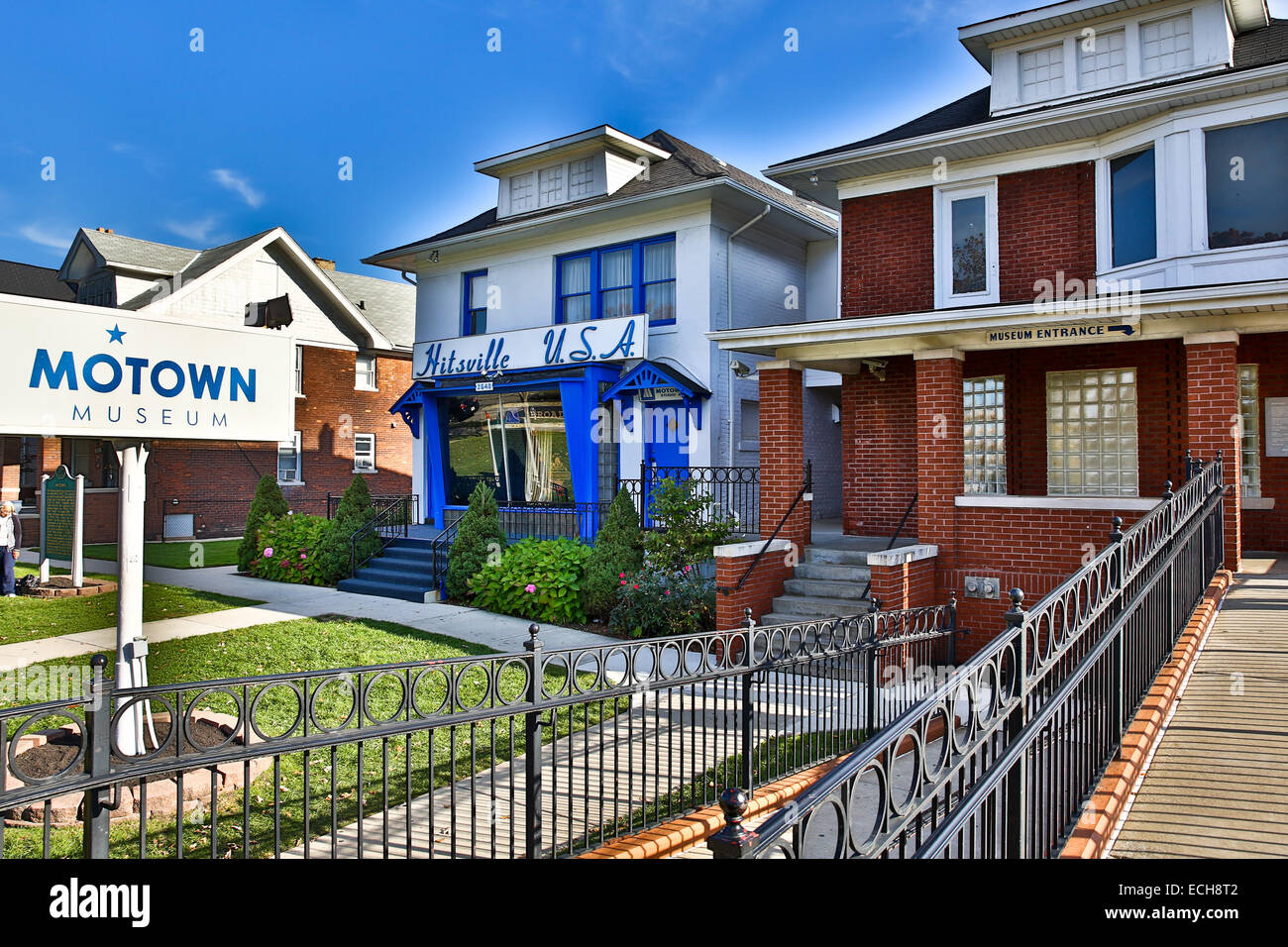 Motown Museum, Detroit, Michigan, USA. Oct. 23, 2014 Stock Photo - Alamy