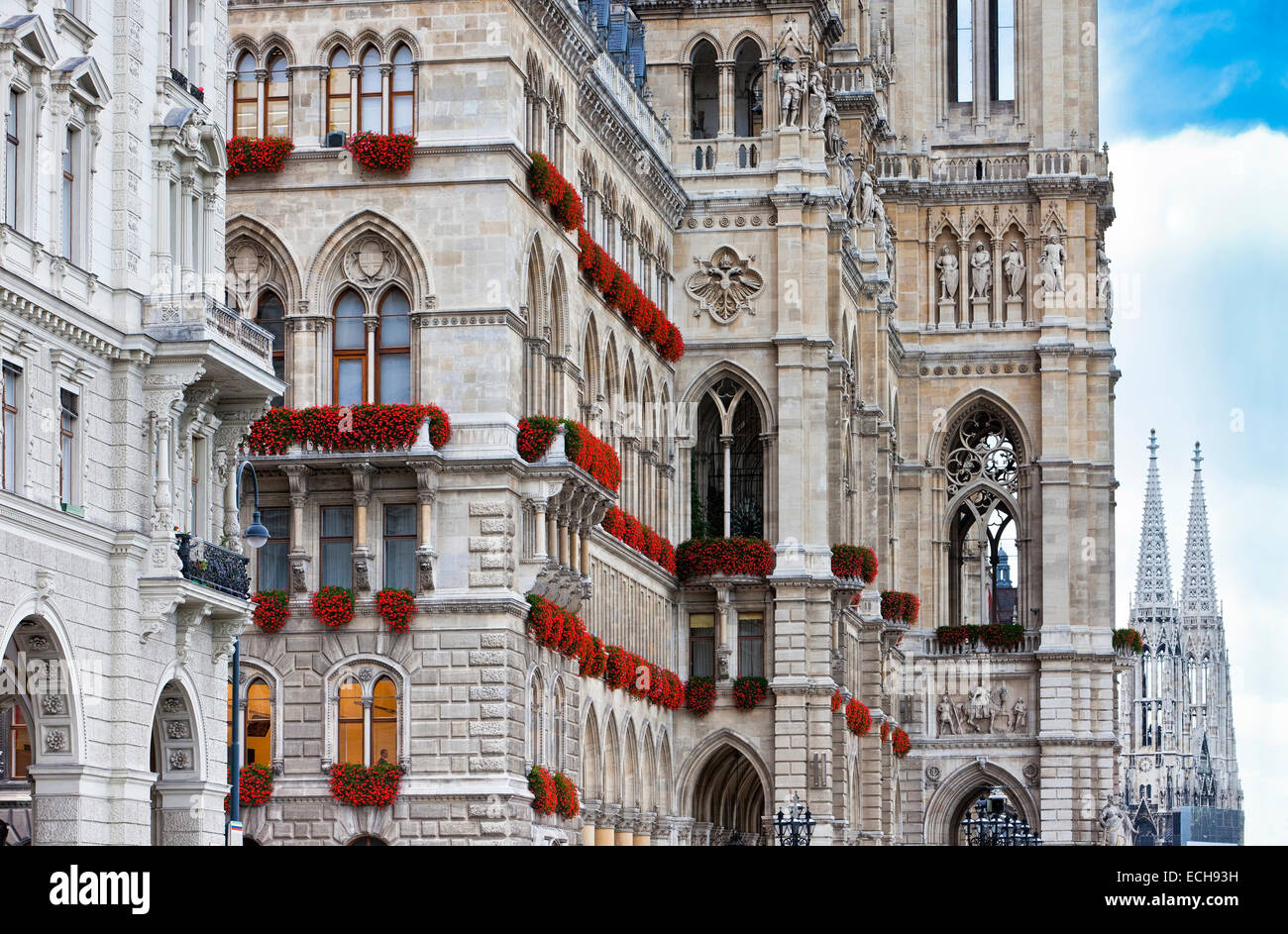 Austria vienna old town hall hi-res stock photography and images - Alamy
