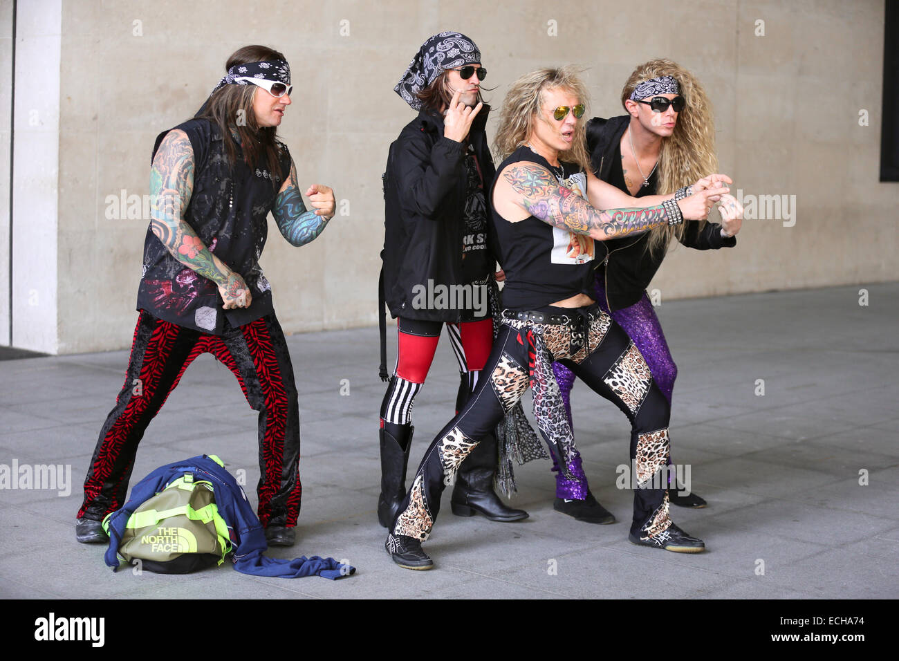 Steel Panther leave Radio One after appearing on Nick Grimshaws ...