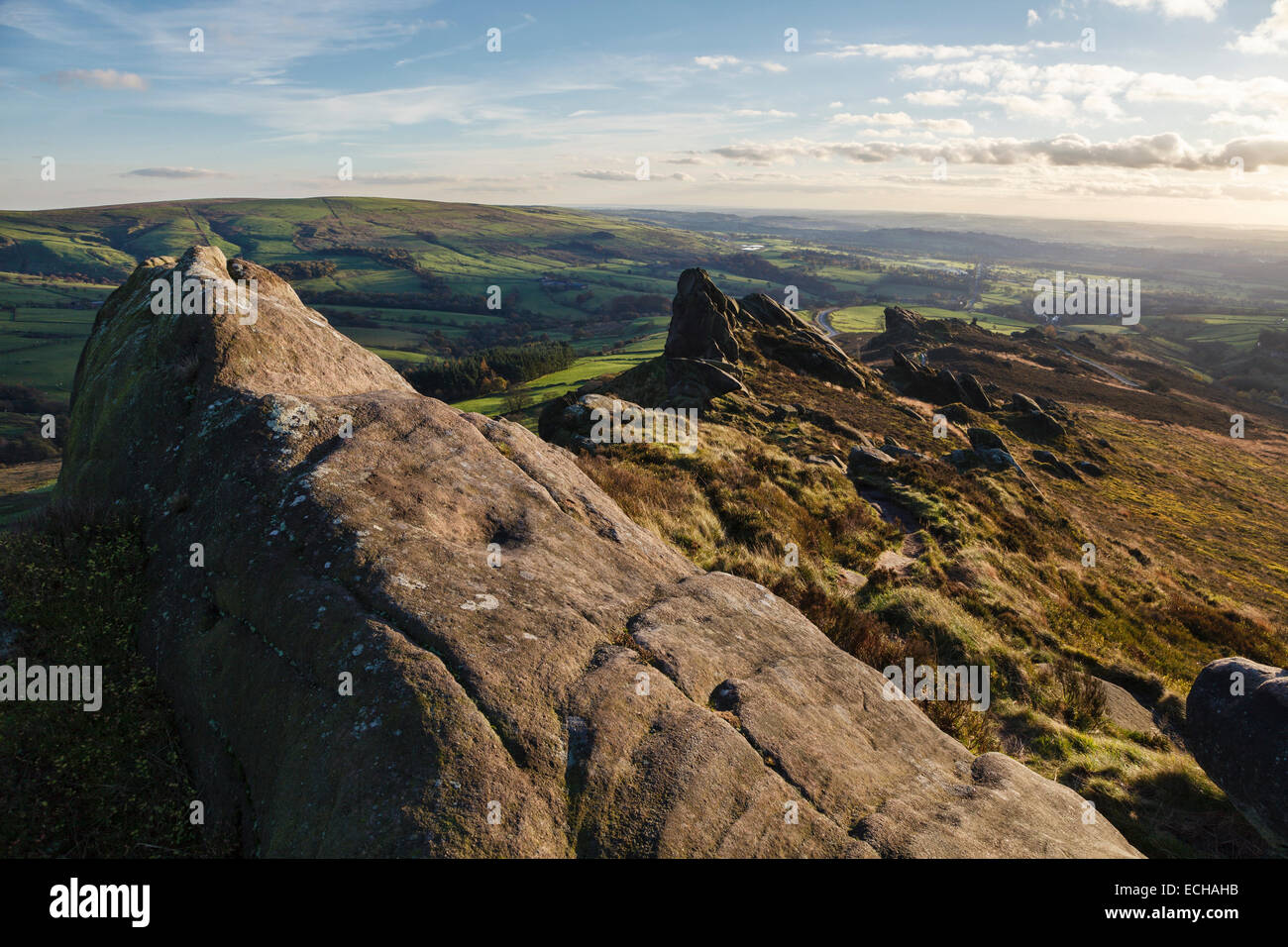 Ramshaw Rocks, near Leek, Peak District National Park, Staffordshire ...