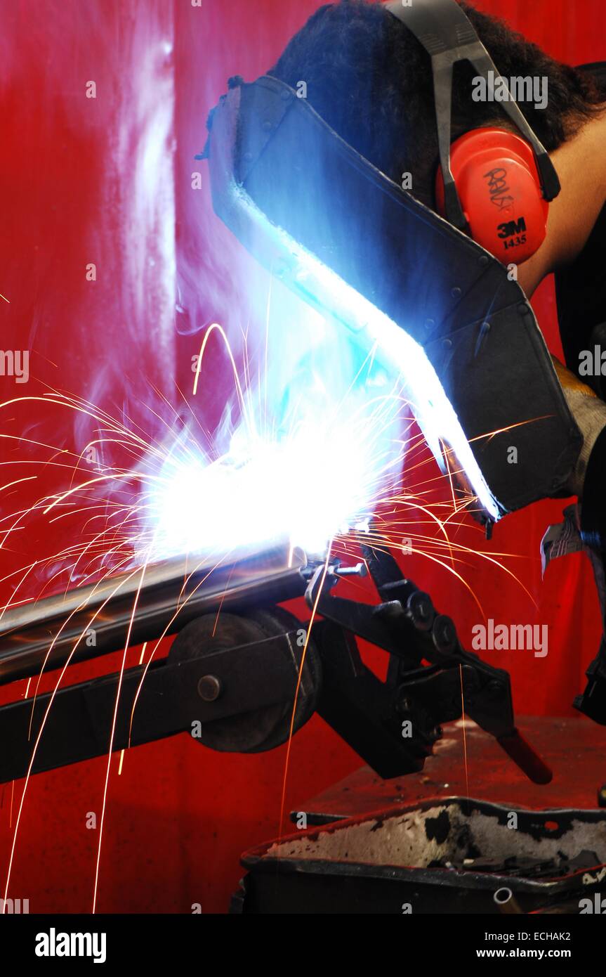 welder, welding torch, working, work, fire, welding Stock Photo - Alamy