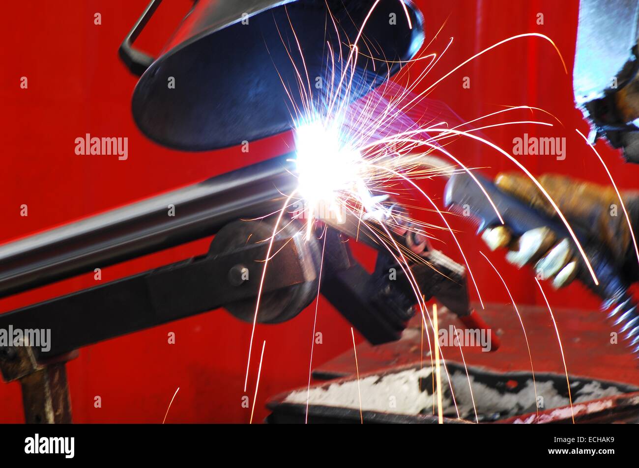 welder, welding torch, working, work, fire, welding Stock Photo - Alamy