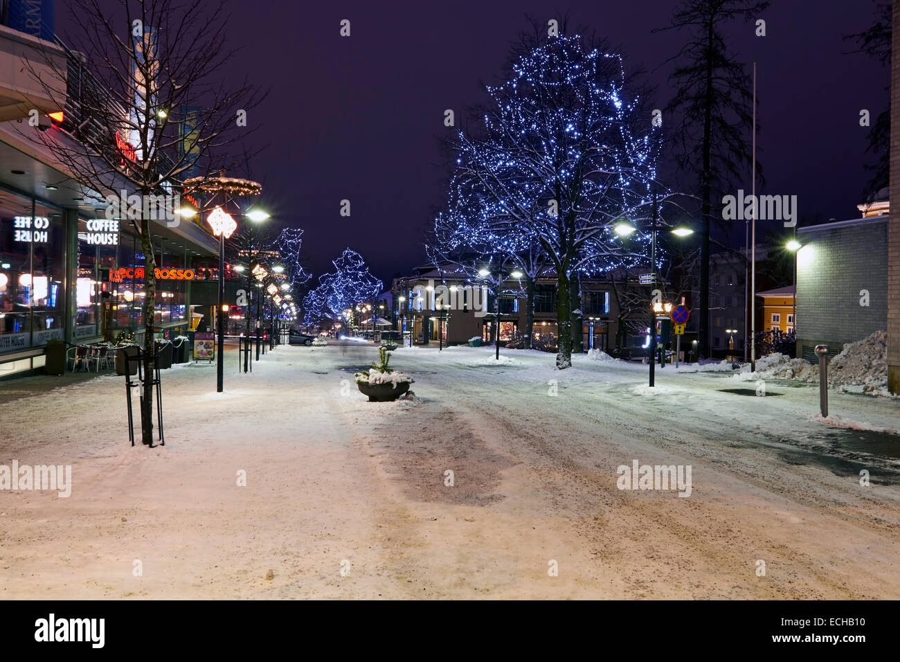 December scenery in Lappeenranta, Finland Stock Photo - Alamy