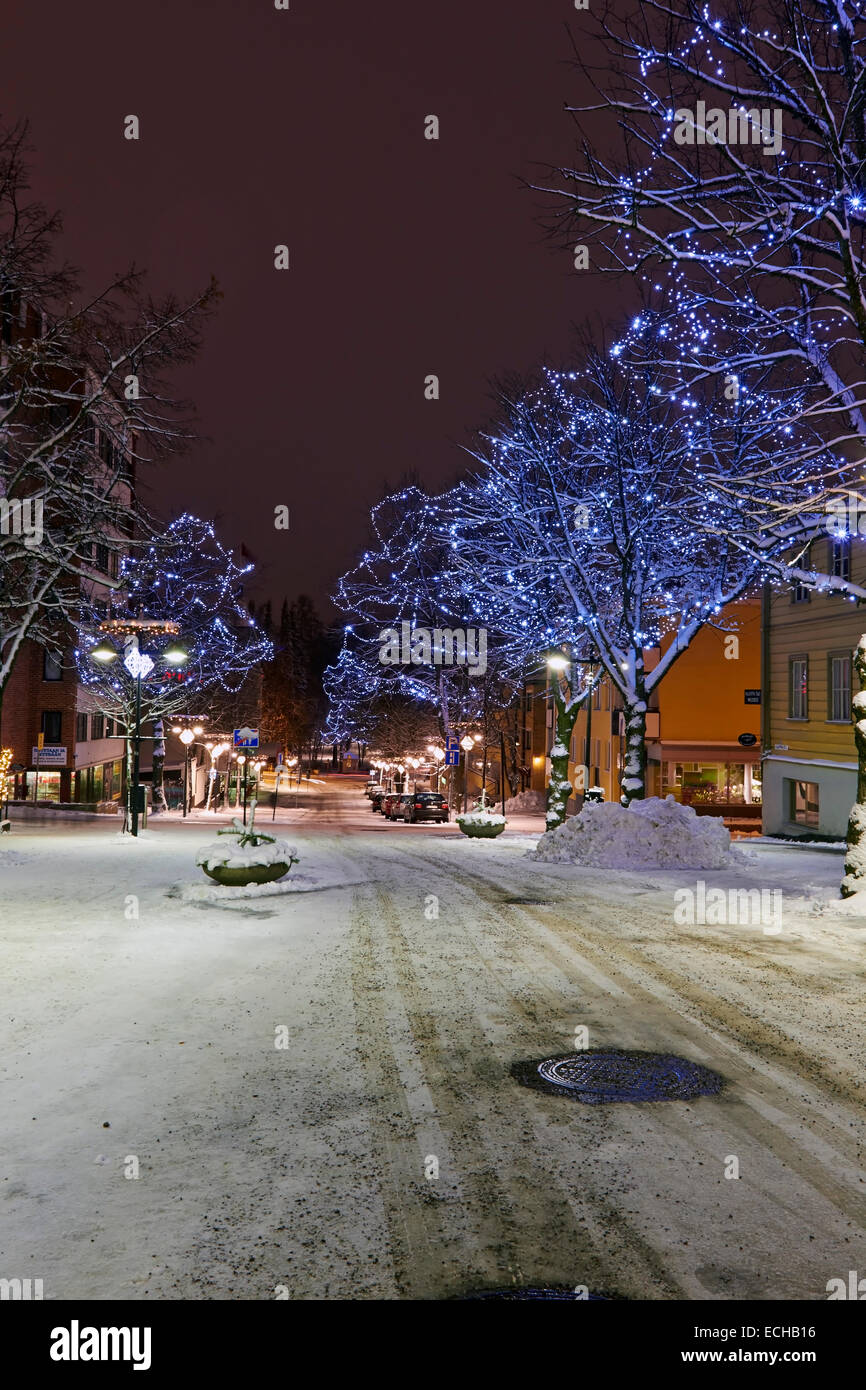 December scenery in Lappeenranta, Finland Stock Photo - Alamy
