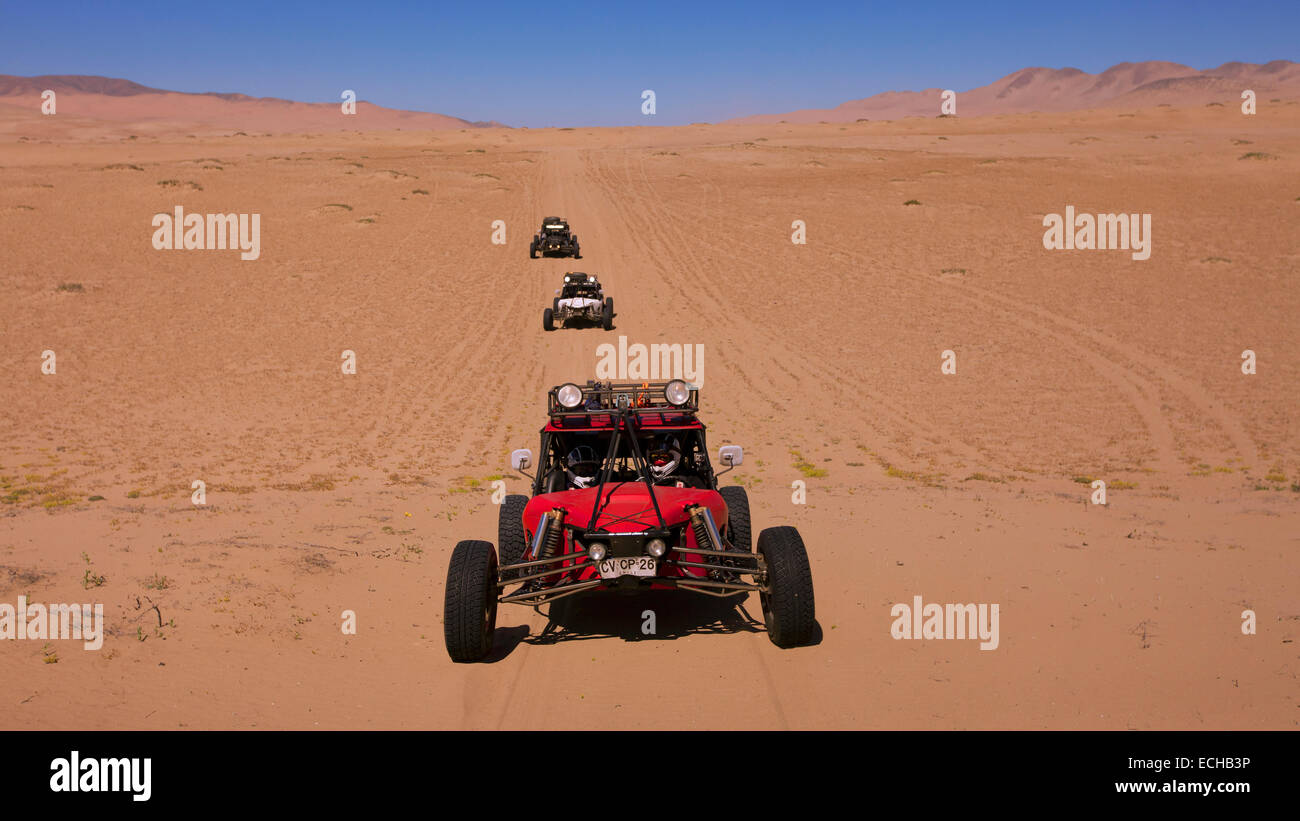 Baja 1000 race cars from 'The Gentleman Driver' company in the Atacama ...