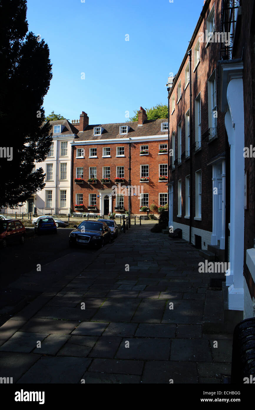 College Yard Worcester England Stock Photo - Alamy