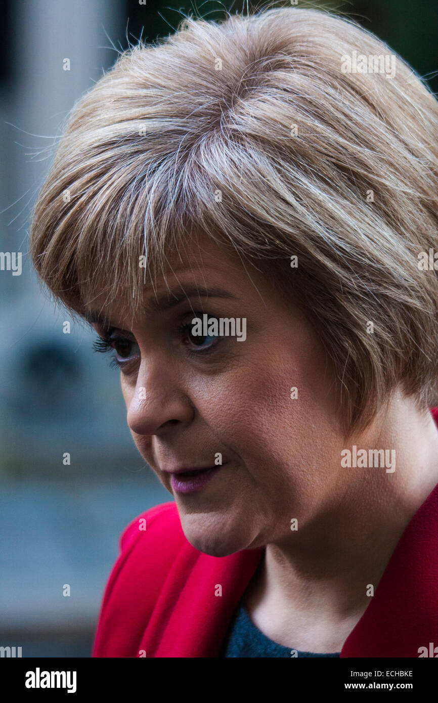 London, UK. December 15th 2014. Northern Ireland's first and deputy ...