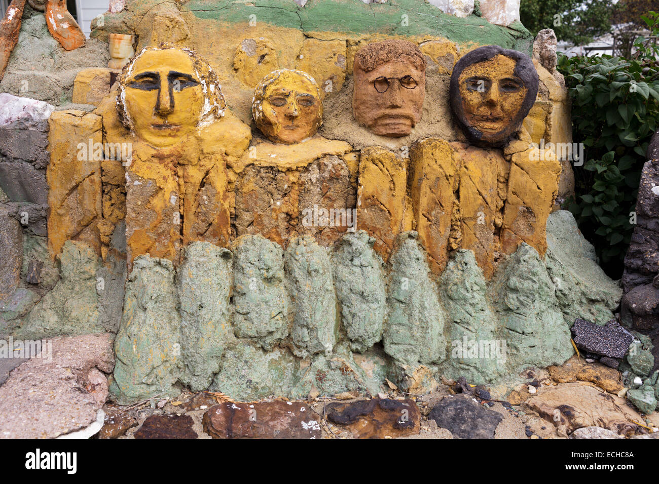 Florence Deeble Rock Garden, outsider art in Lucas, "Grassroots Capital ...