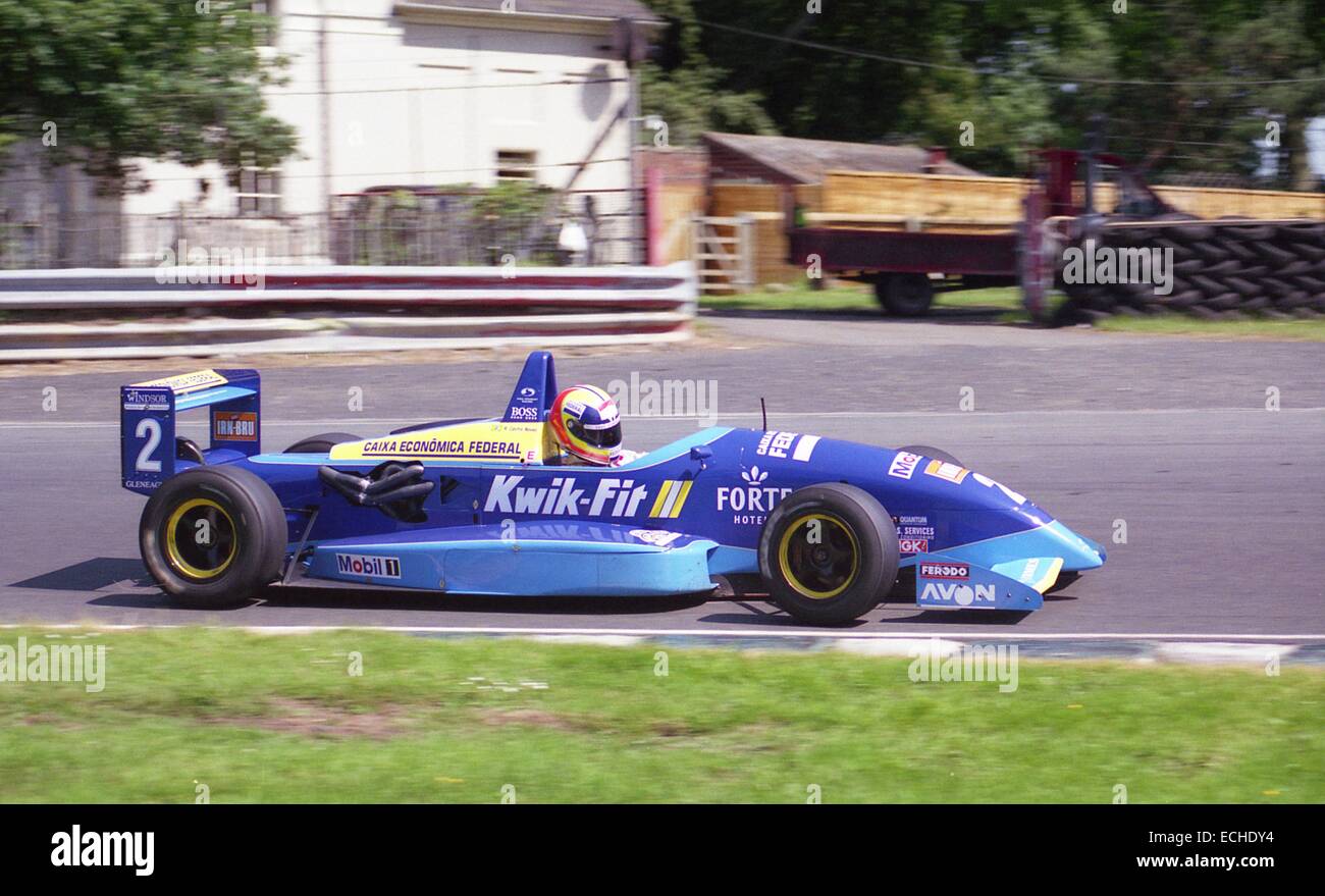 Helio Castro Neves british formula 3 championship test day 1995, 23 ...