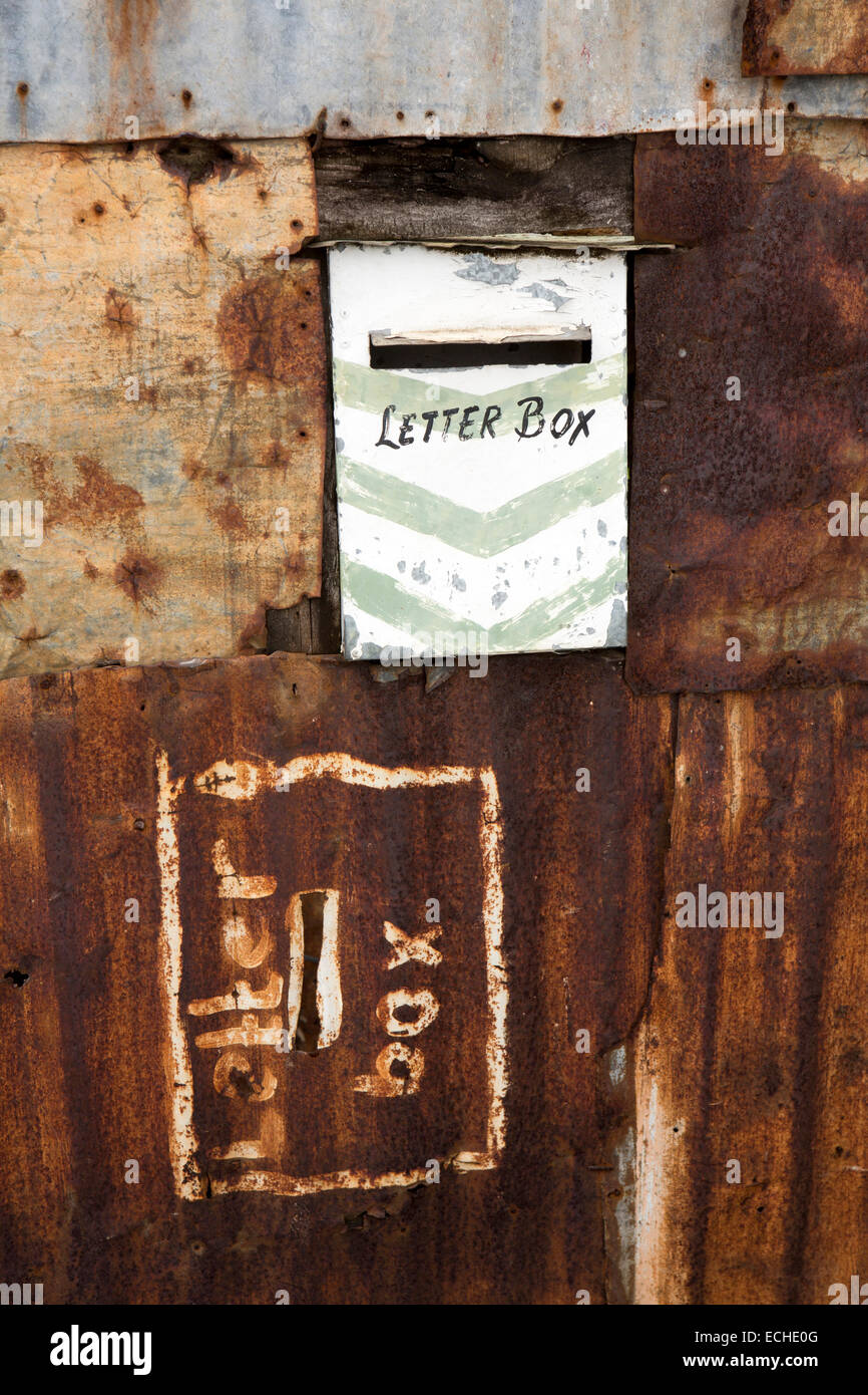 Corrugated iron sheet hi-res stock photography and images - Alamy