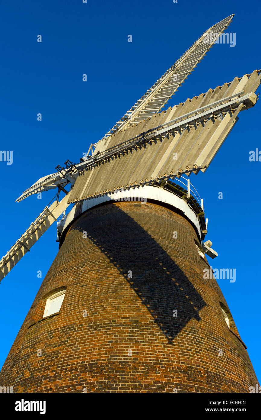 Thaxted John Webb's Windmill, Thaxted, Essex,England. Dec 2014 Stock ...