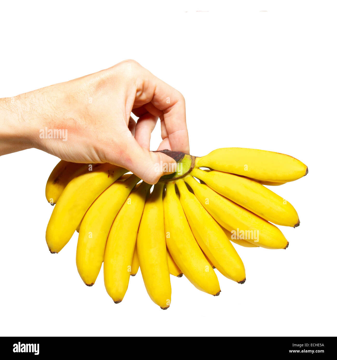 Finger banana Cut Out Stock Images & Pictures - Alamy