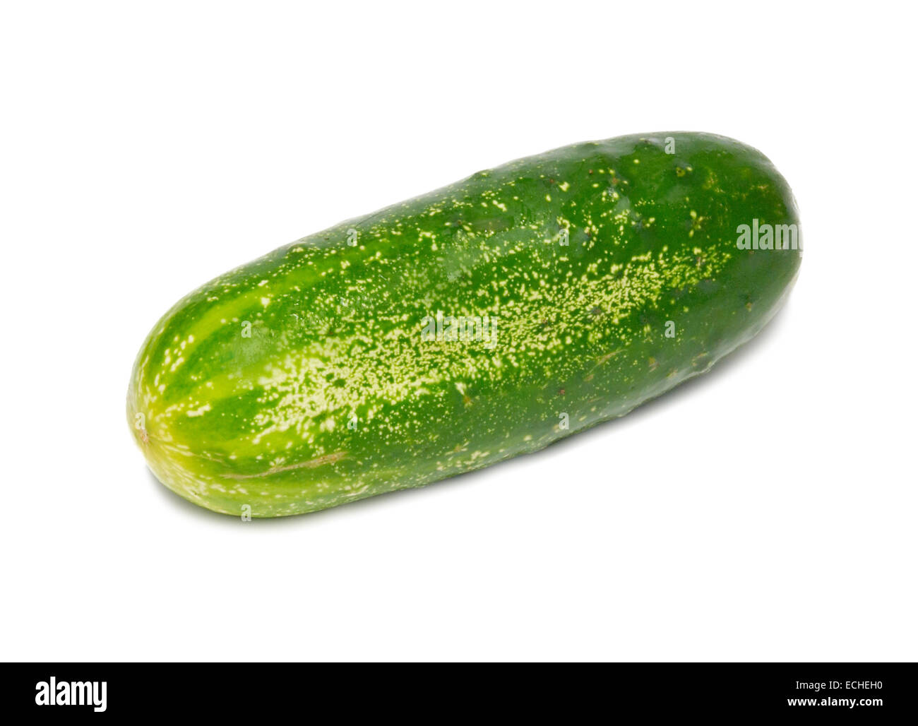 Green cucumber isolated on white Stock Photo - Alamy