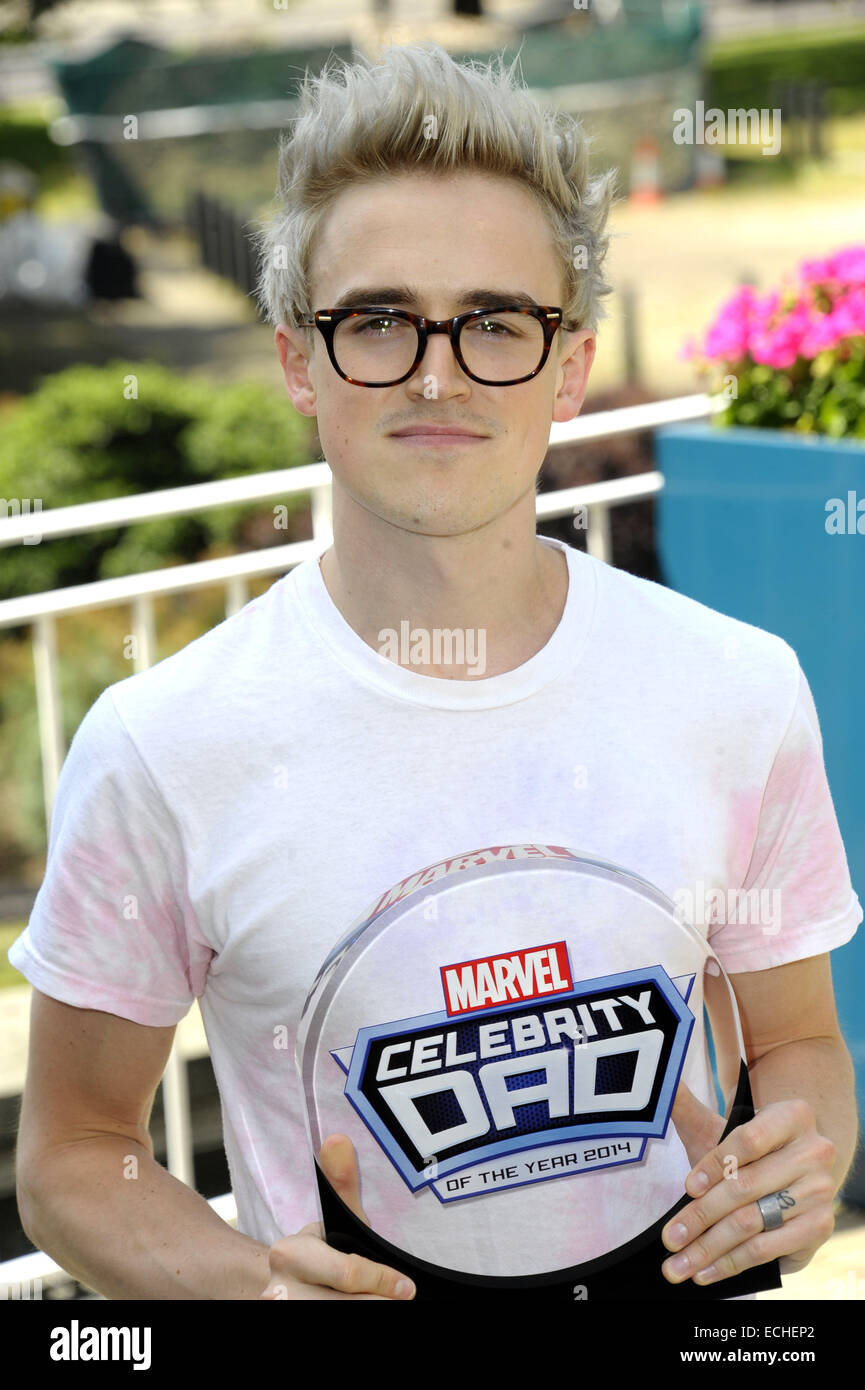 'Marvel Celebrity Dad of the Year 2014' Tom Fletcher of McBusted ...
