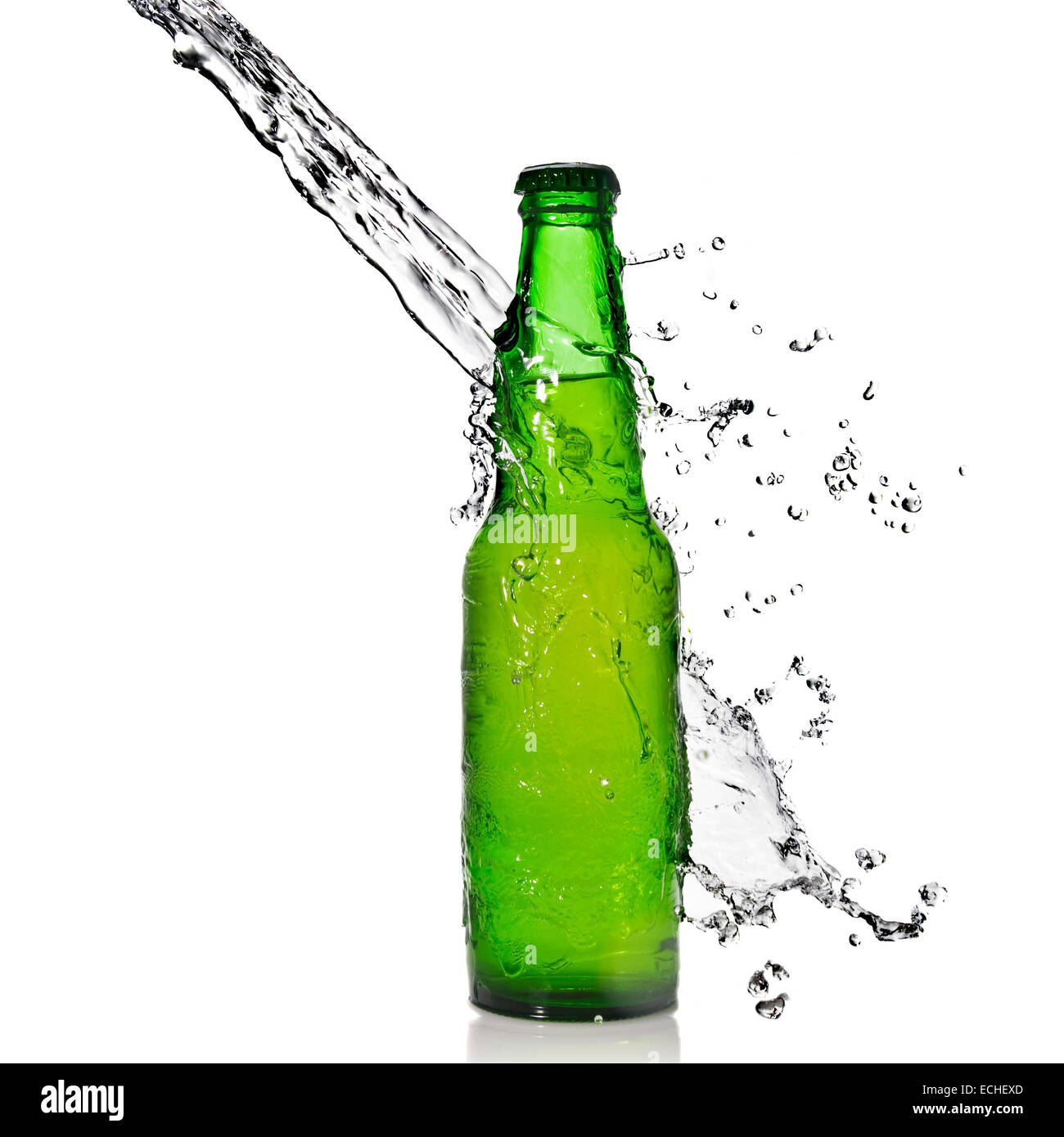 Bottle water splash isolated hi-res stock photography and images - Alamy