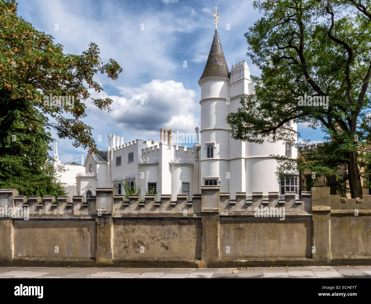Strawberry hill gothic house hi-res stock photography and images - Alamy