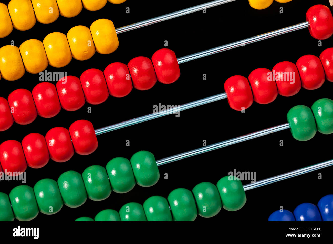 image of classic wood abacus Stock Photo - Alamy