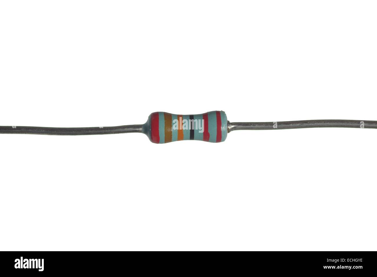 resistor on white background Stock Photo - Alamy