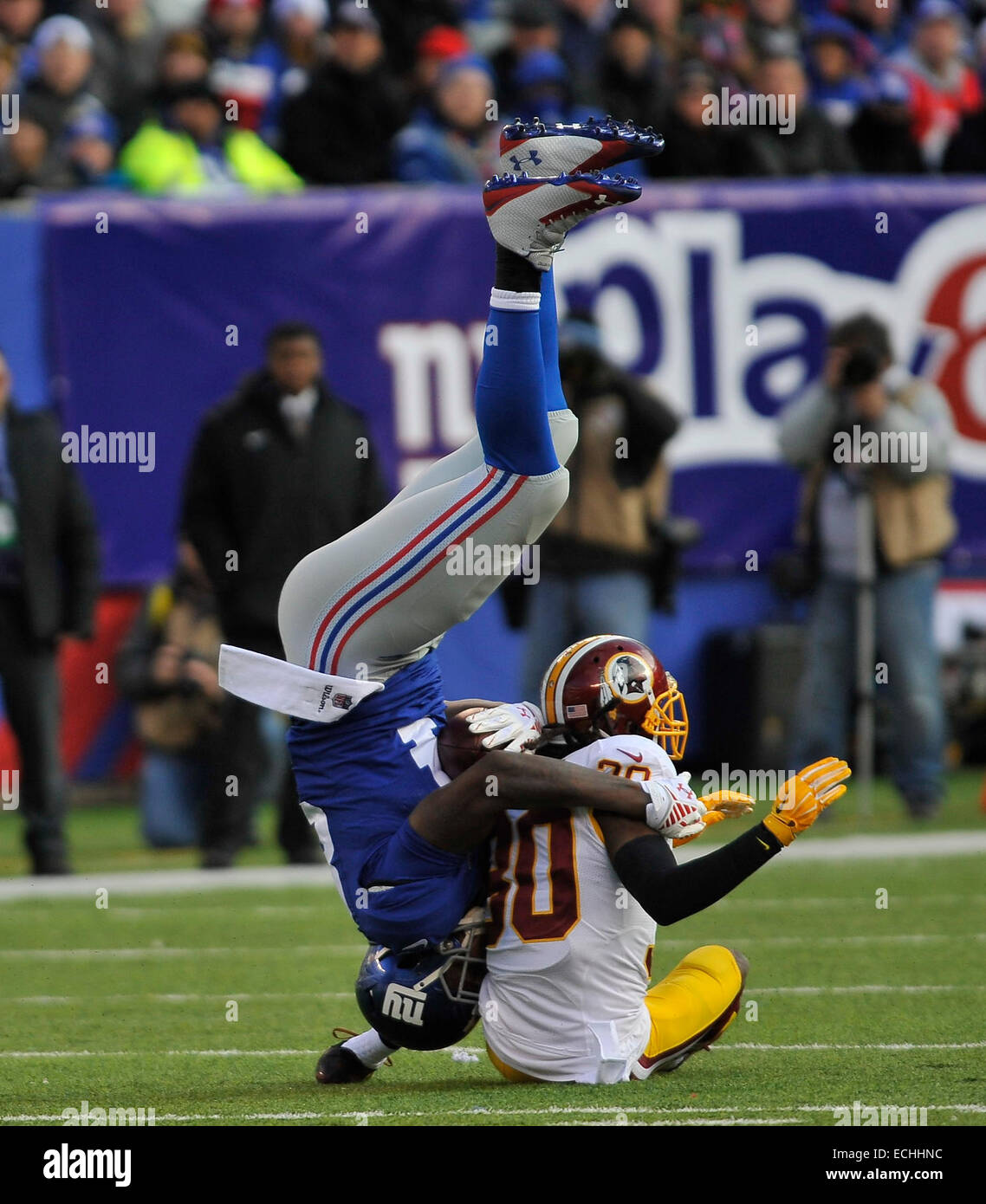 East Rutherford, New Jersey, USA. 14th Dec, 2014. Giants' tight end ...