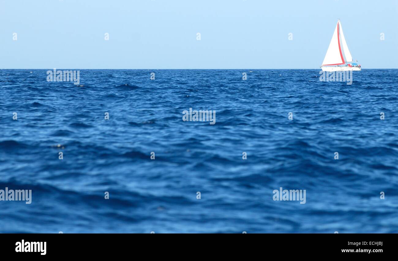 Sailboat without wind hi-res stock photography and images - Alamy