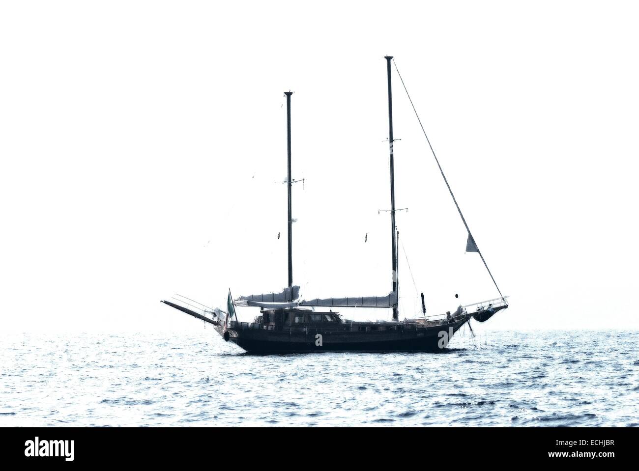 Sailboat without wind hi-res stock photography and images - Alamy
