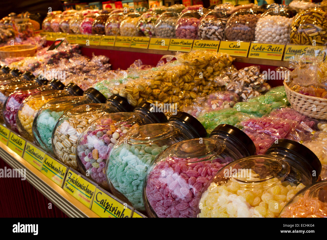 Candy Boiled Lollies Stock Photo - Alamy