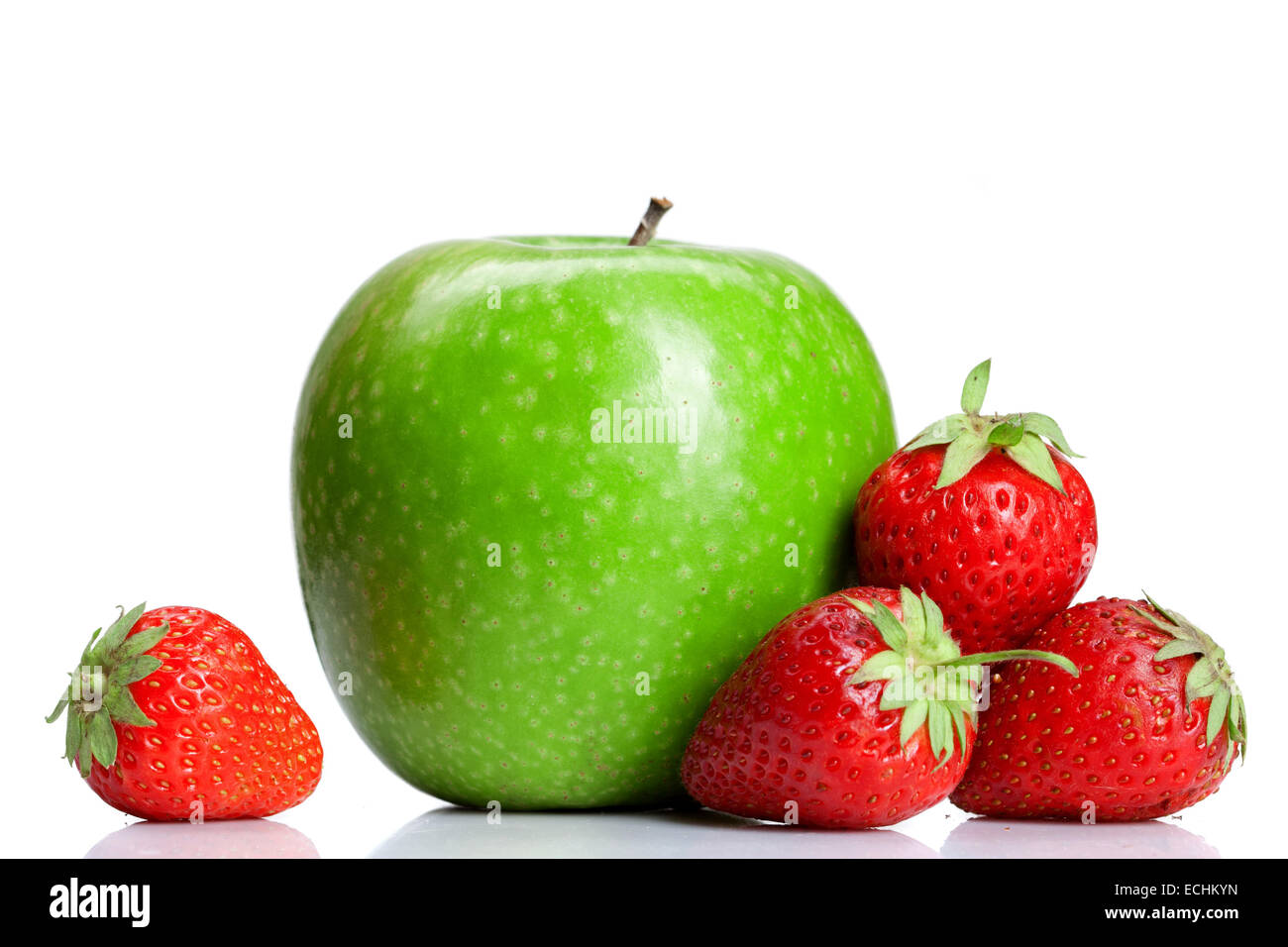 Summer fresh fruits isolated on white Stock Photo - Alamy